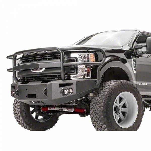 Fab Fours F-350 Super Duty Premium Heavy Duty Winch Front Bumper with ...