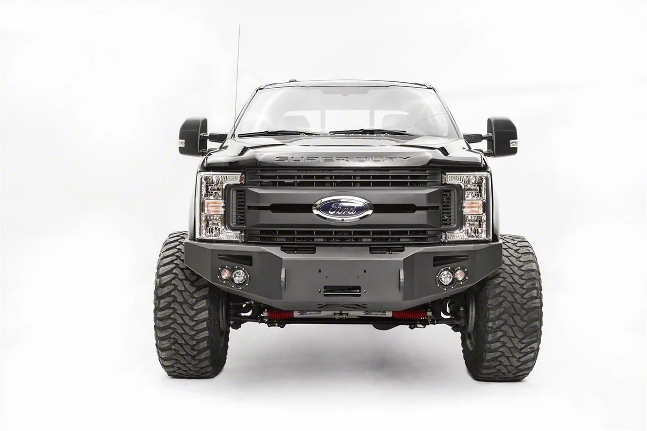 Fab Fours F-350 Super Duty Premium Winch Front Bumper with No Guard ...