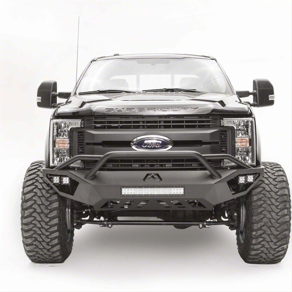 Fab Fours F-350 Super Duty Vengeance Front Bumper with Pre-Runner Guard ...