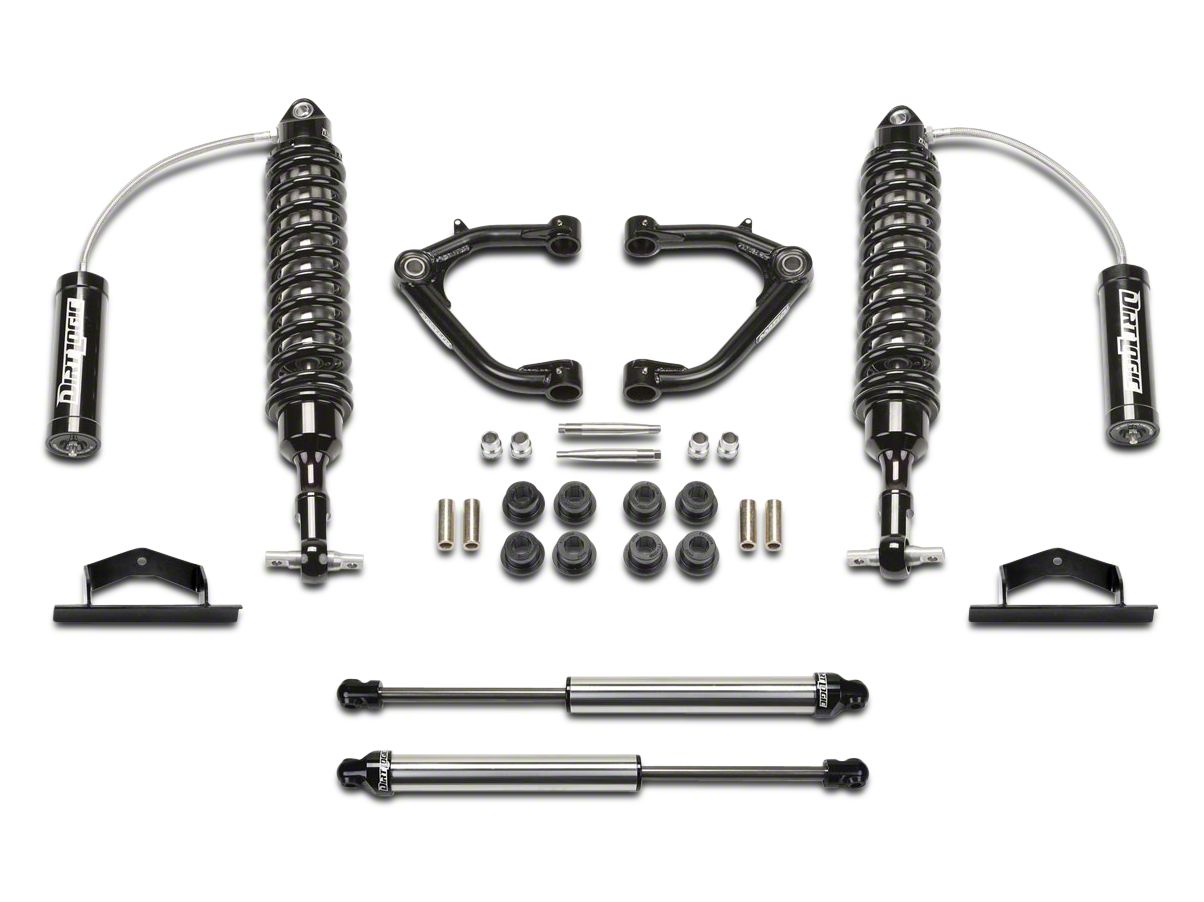 Fabtech Silverado 2 in. Uniball Upper Control Arm System w/ Dirt Logic ...