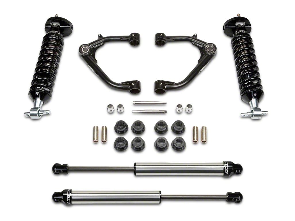 Fabtech Silverado 2 in. Uniball Upper Control Arm System w/ Dirt Logic ...