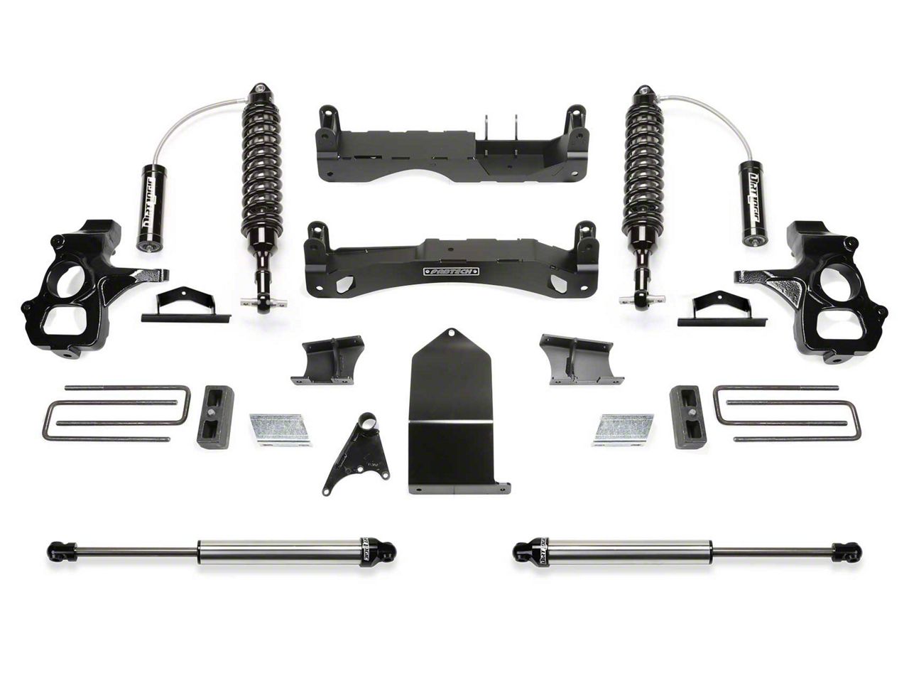 Fabtech Silverado 4 in. Performance Lift System w/ Dirt Logic 2.5 ...