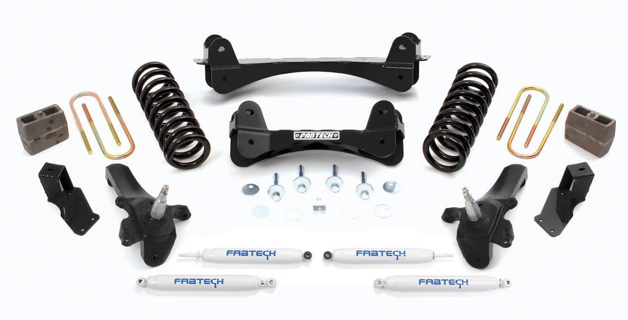 Fabtech F-150 7.5 in. Performance Lift System w/ Shocks T538880 (97-03 ...