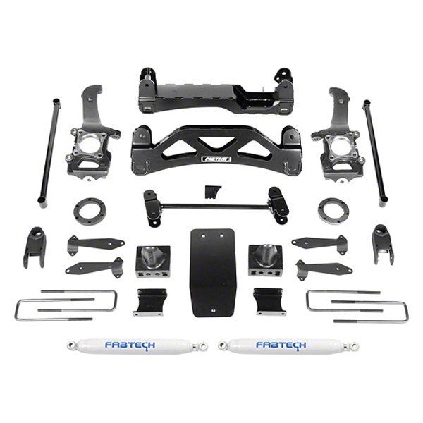Fabtech F-150 6-Inch Basic Suspension Lift Kit with Stock Coil-Over ...