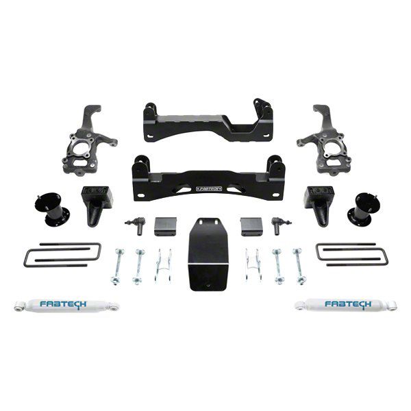 Fabtech F-150 6-Inch Basic Suspension Lift Kit with Stock Coil-Over ...
