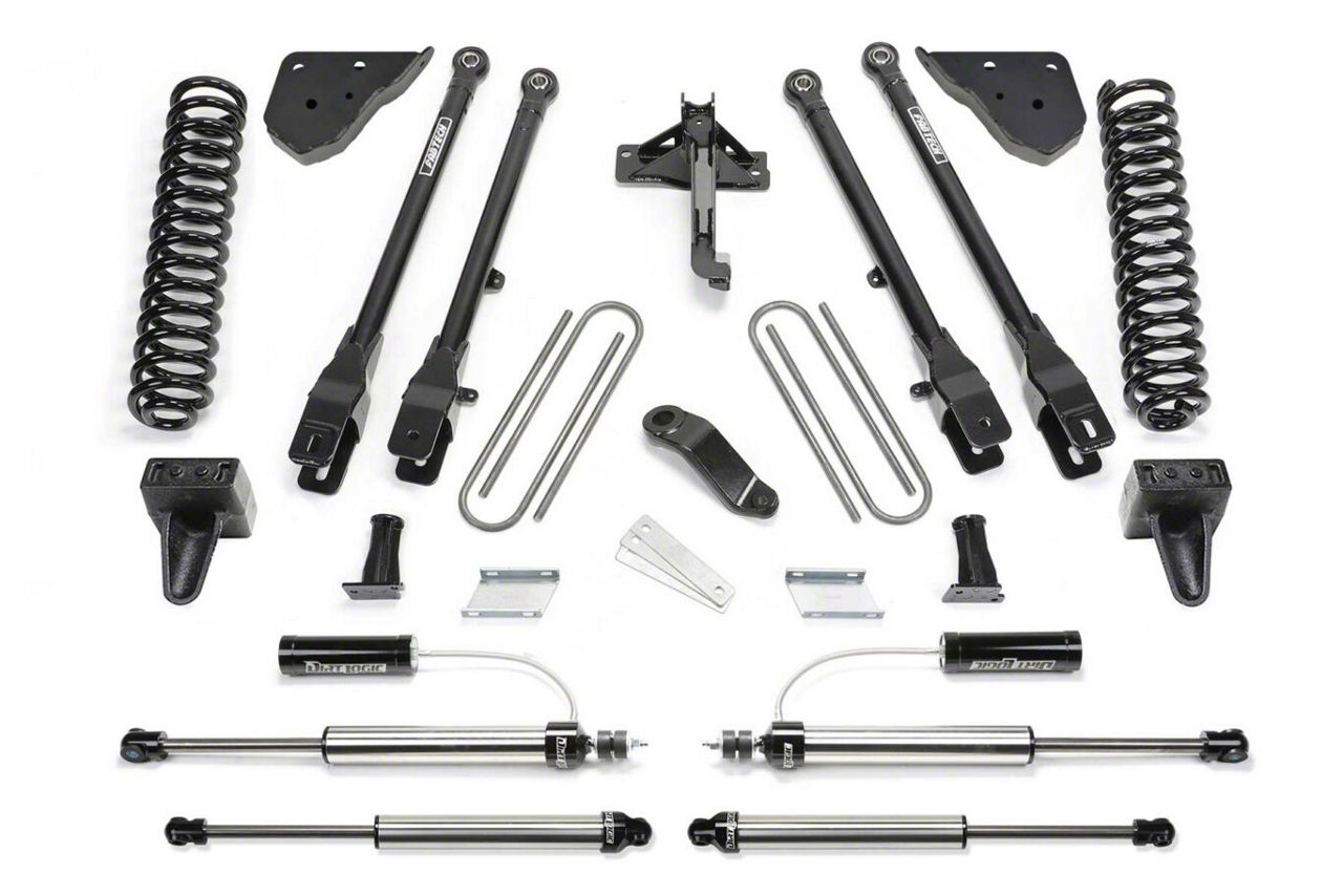 Fabtech F-250 Super Duty 6-Inch 4-Link Suspension Lift Kit with Front ...