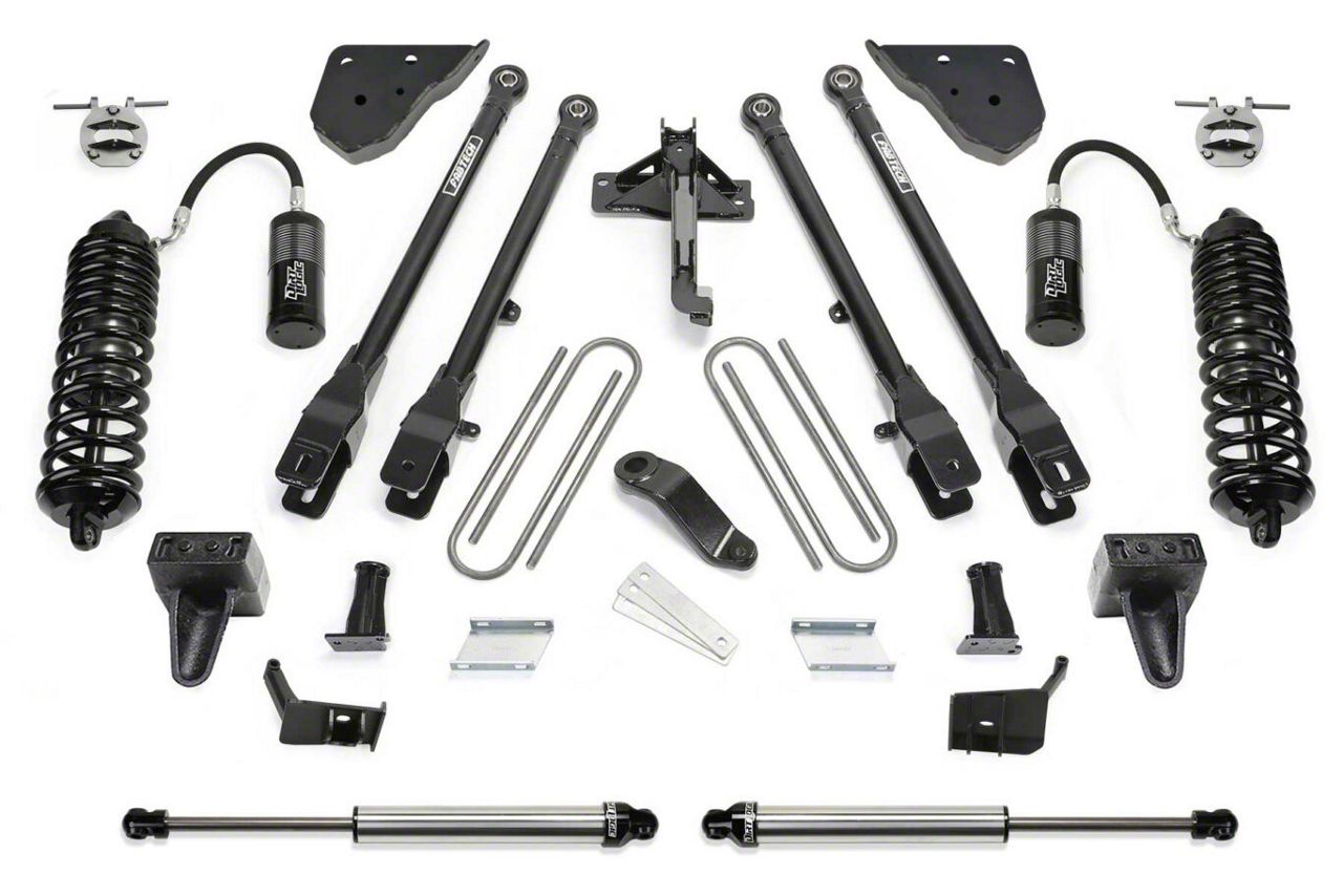 Fabtech F-350 Super Duty 6-Inch 4-Link Suspension Lift Kit with Dirt ...