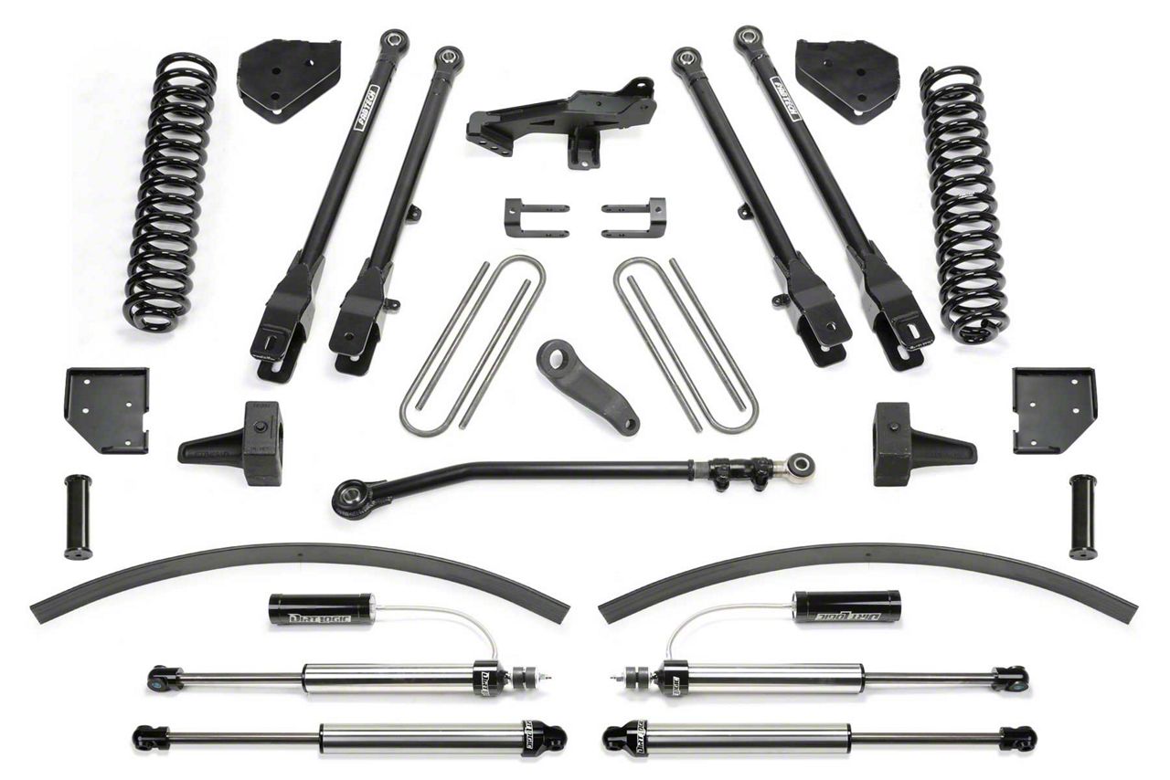 Fabtech F-350 Super Duty 8-Inch 4-Link Suspension Lift Kit with Front ...