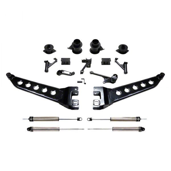 Fabtech RAM 2500 5-Inch Radius Arm Lift Kit with Coil Spacers and Dirt ...