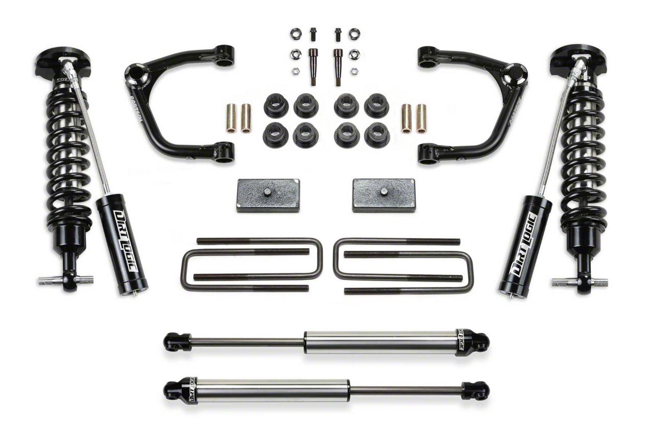 Fabtech Sierra 1500 3-Inch Uniball Upper Control Arm Lift Kit with Dirt ...