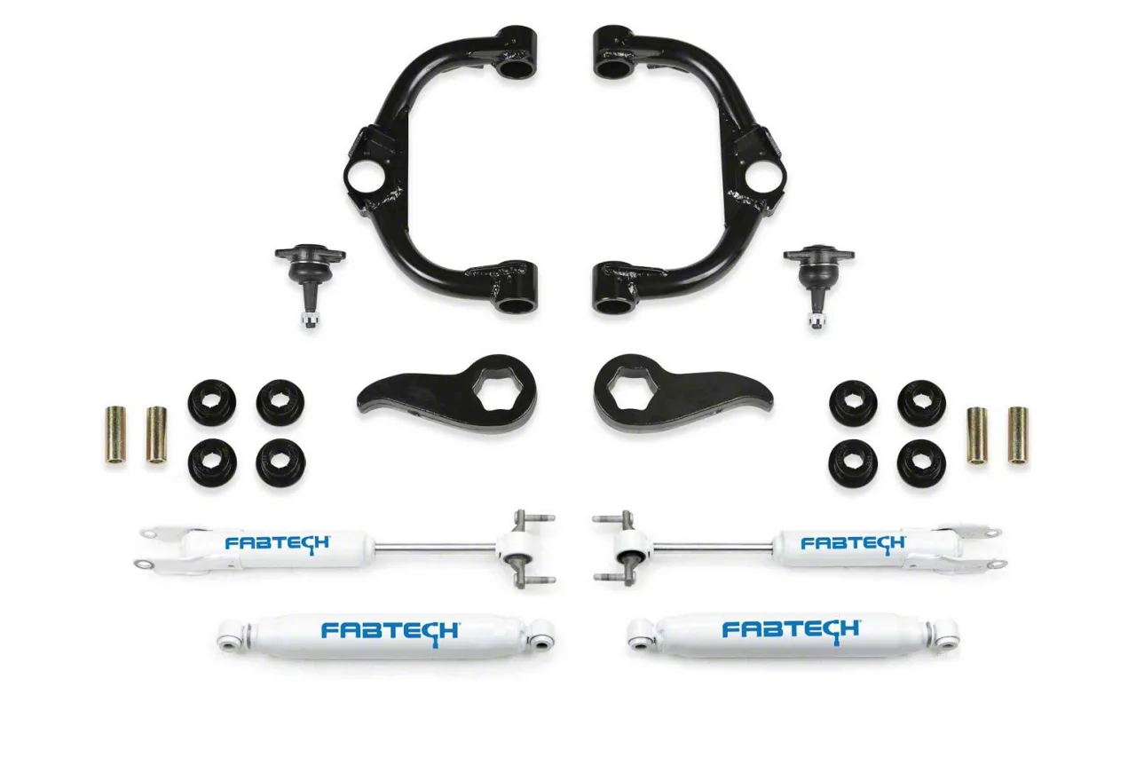 Fabtech Sierra 2500 3.50-Inch Ball Joint Upper Control Arm Suspension ...