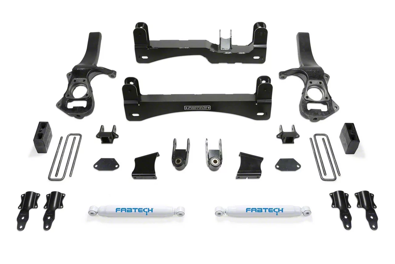 Fabtech Silverado 1500 6-Inch Basic Suspension Lift Kit with ...
