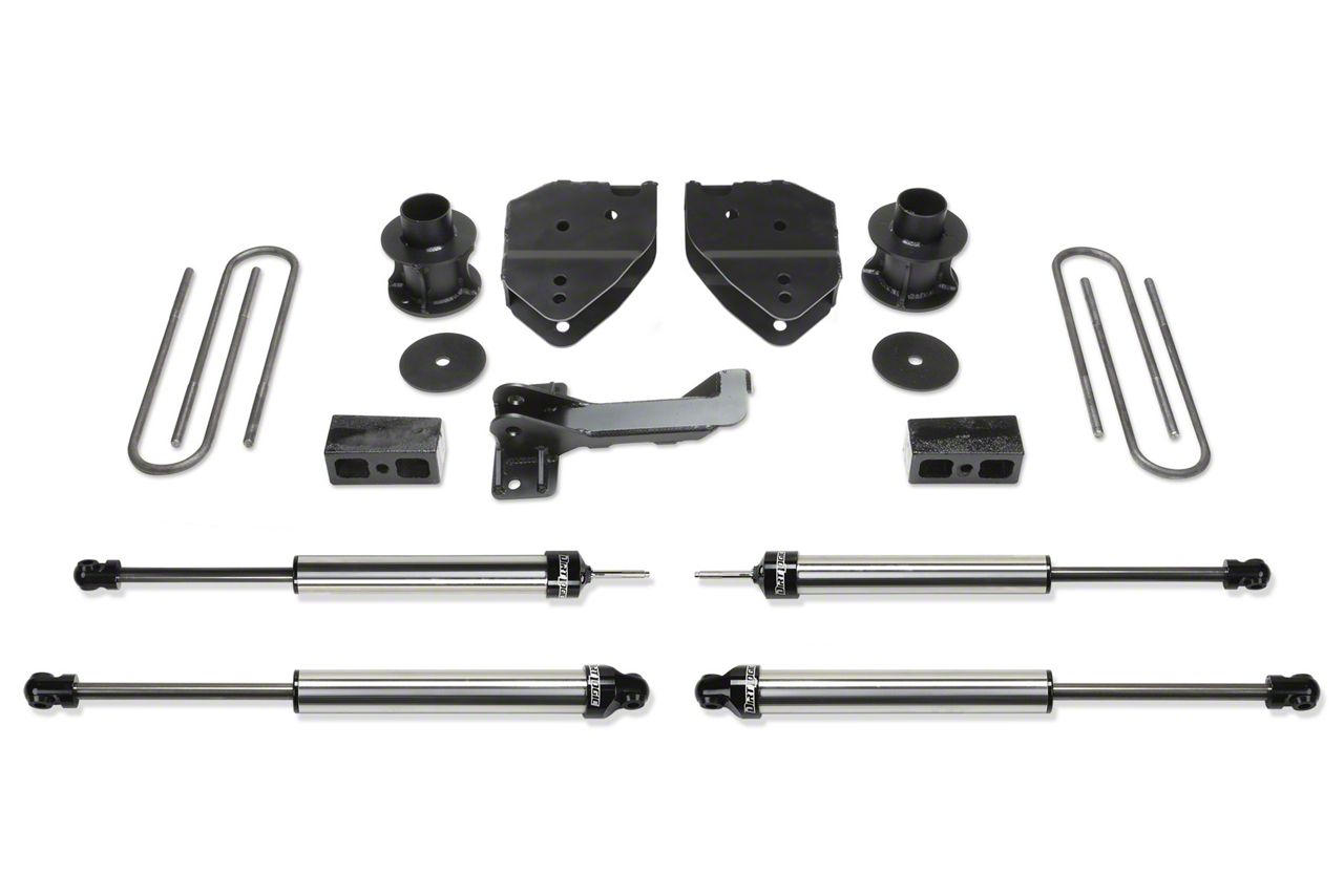 Fabtech F-250 Super Duty 4-Inch Budget Lift Kit with Dirt Logic Shocks ...