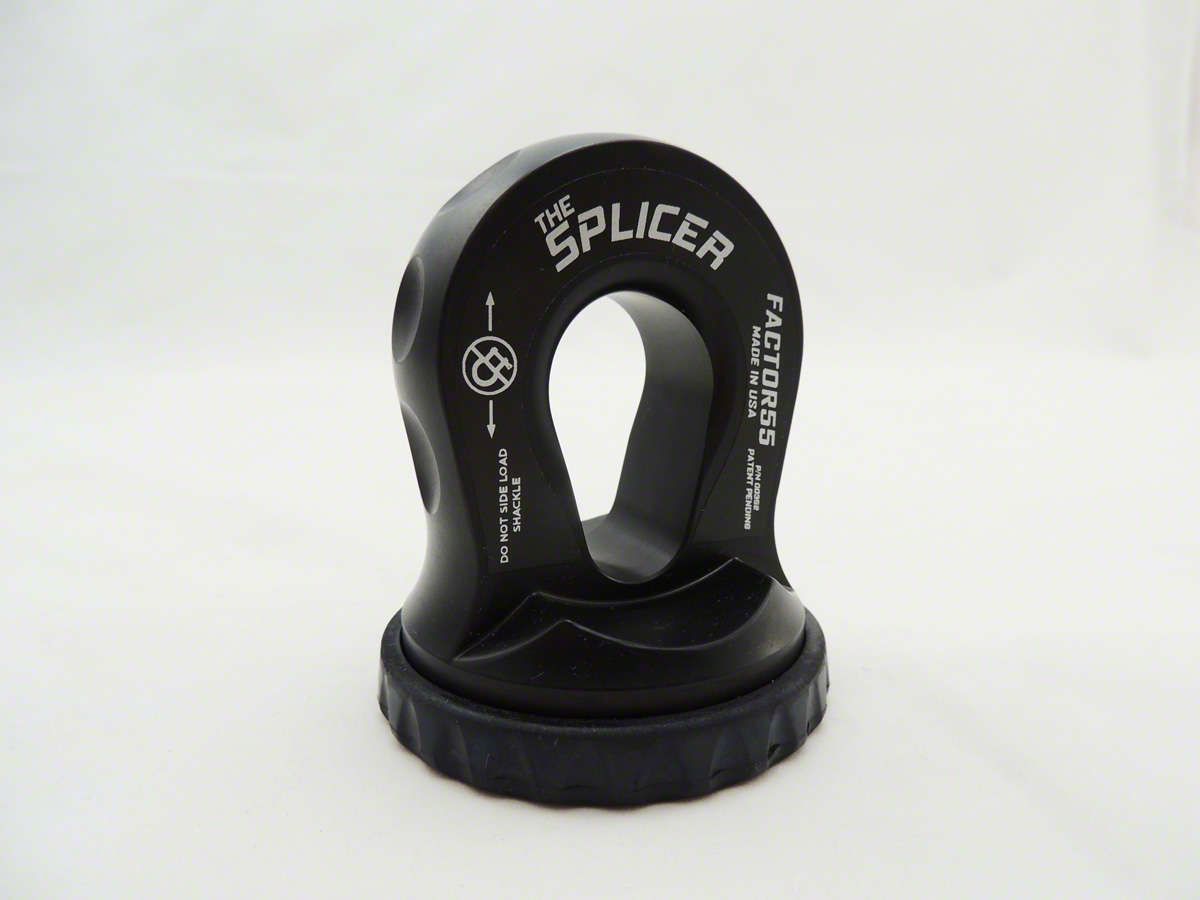 Factor 55 F-250 Super Duty Splicer Shackle Mount; Gray 00352-06 - Free ...
