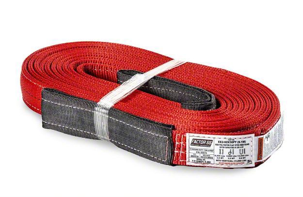 Factor 55 RAM 1500 30-Foot x 2-Inch Standard Duty Tow Strap; Red 00074 ...