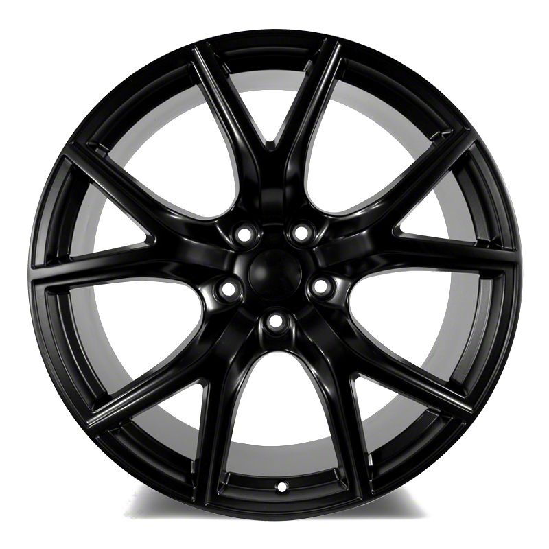 Factory Style Wheels RAM 1500 Trackhawk Style Satin Black 5-Lug Wheel ...