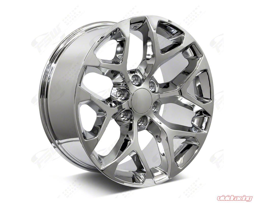 Factory Style Wheels Sierra 1500 Snowflake Style Chrome 6-Lug Wheel ...