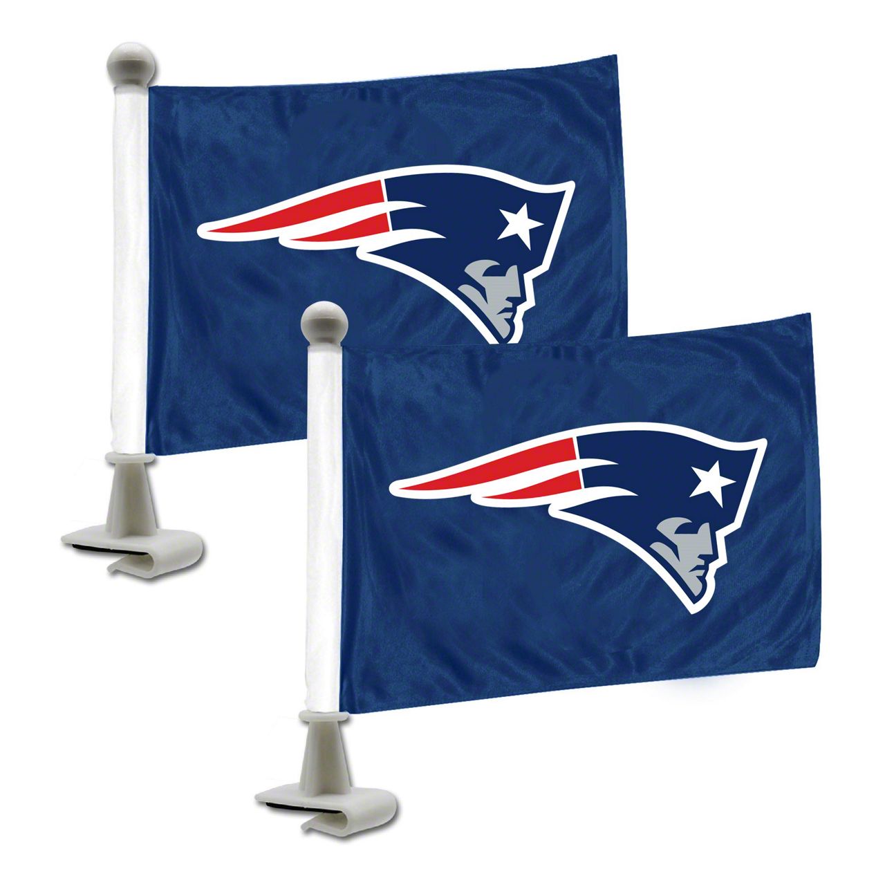 F-150 Ambassador Flags with New England Patriots Logo; Purple ...