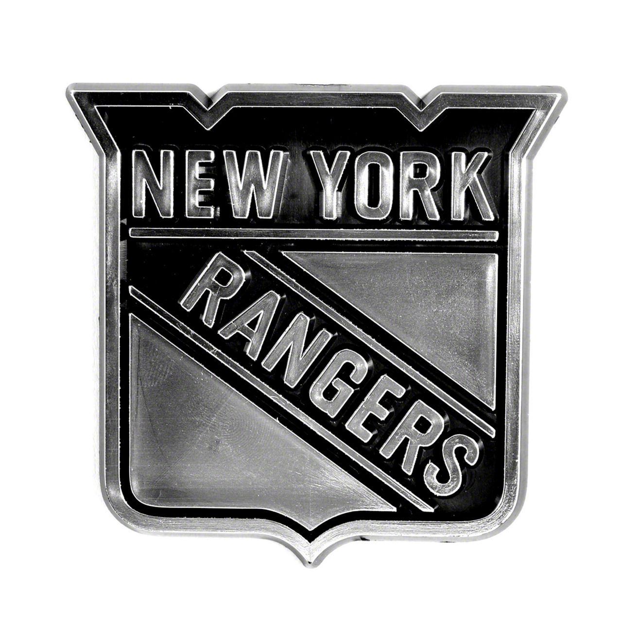 F-150 New York Rangers Molded Emblem; Chrome (Universal; Some ...