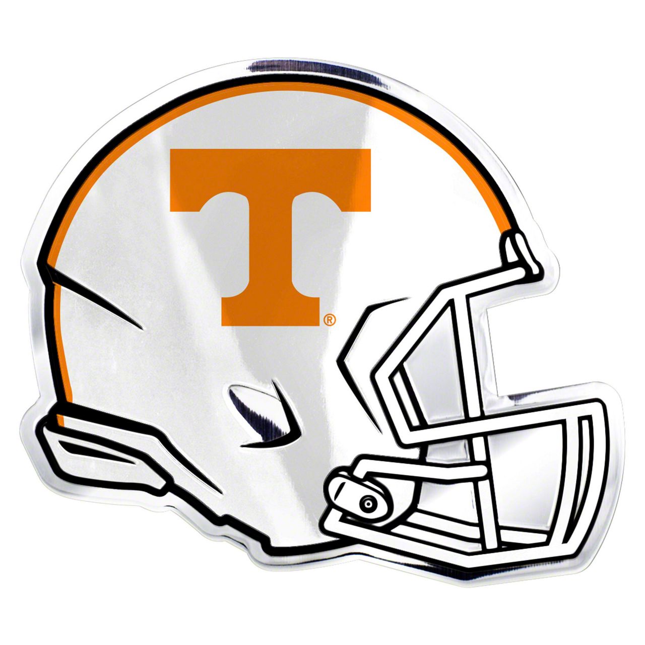 F-150 University of Tennessee Embossed Helmet Emblem; Orange (Universal ...