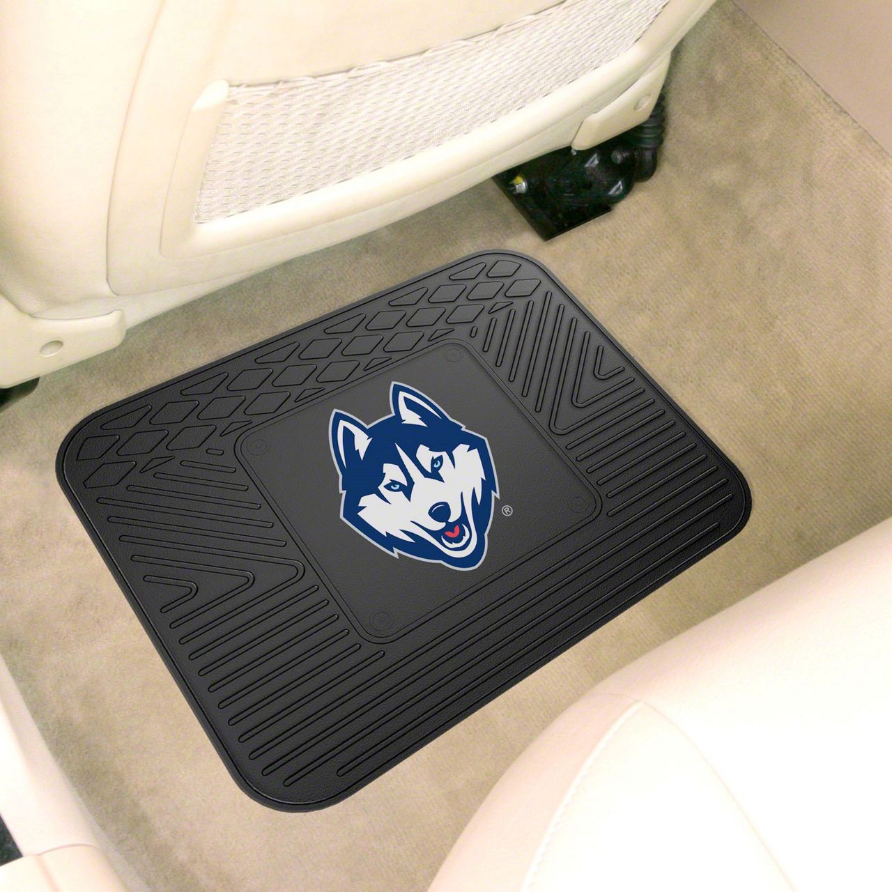 F-150 Utility Mat with University of Connecticut Logo; Black (Universal ...