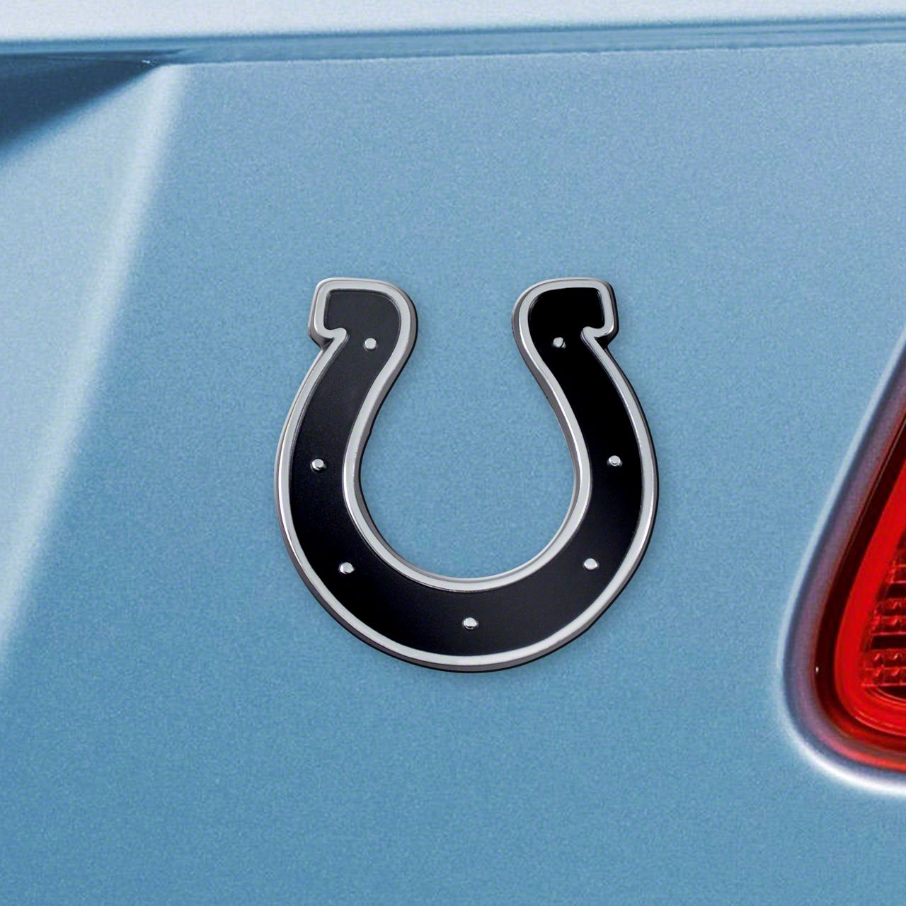 F-350 Super Duty Indianapolis Colts Emblem; Chrome (Universal; Some ...