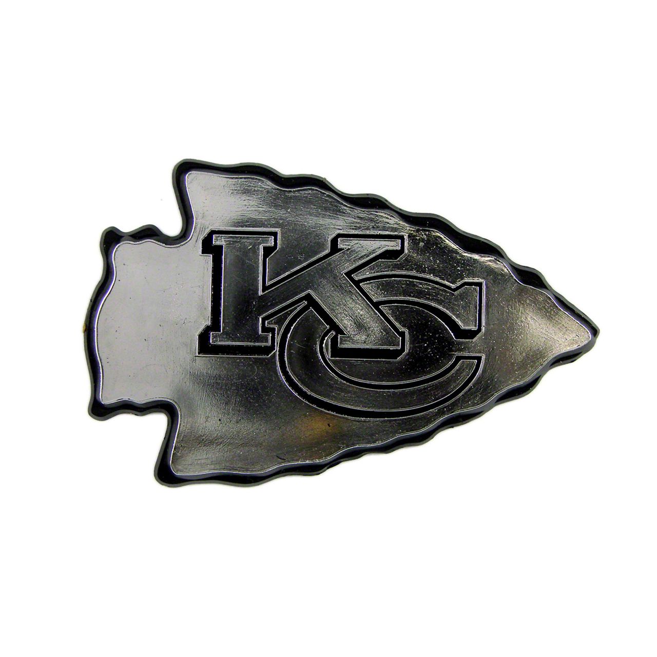 F-350 Super Duty Kansas City Chiefs Molded Emblem; Chrome (Universal ...