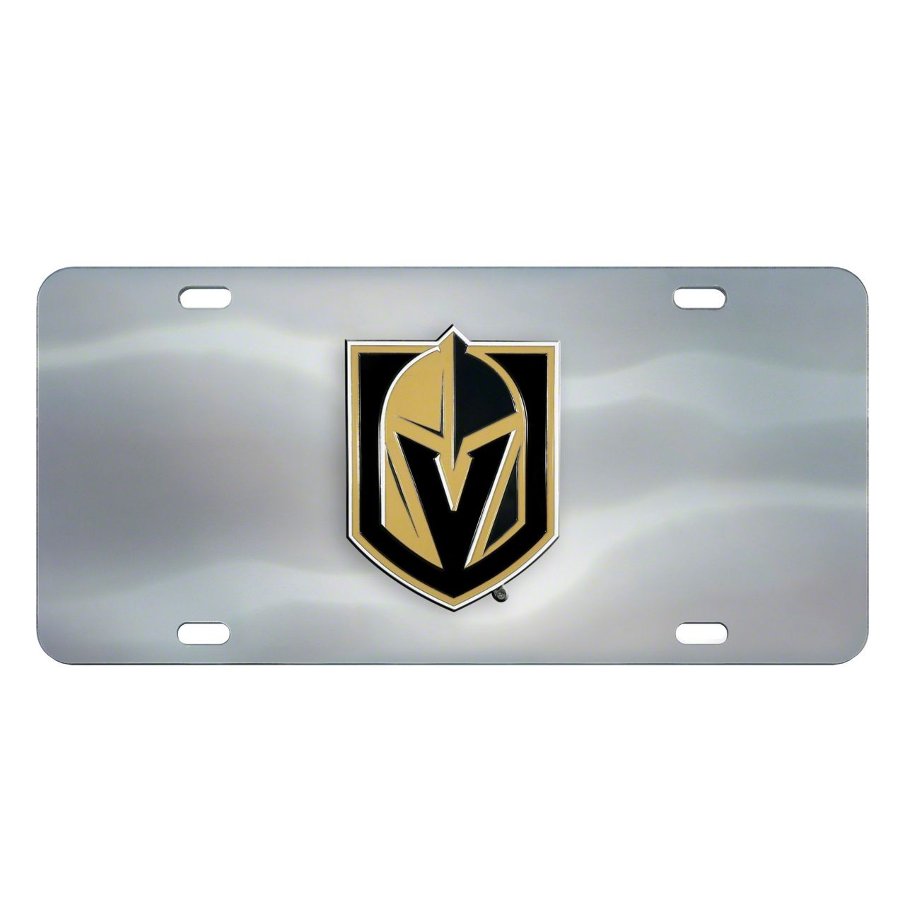 F-350 Super Duty License Plate with Vegas Golden Knights Logo ...