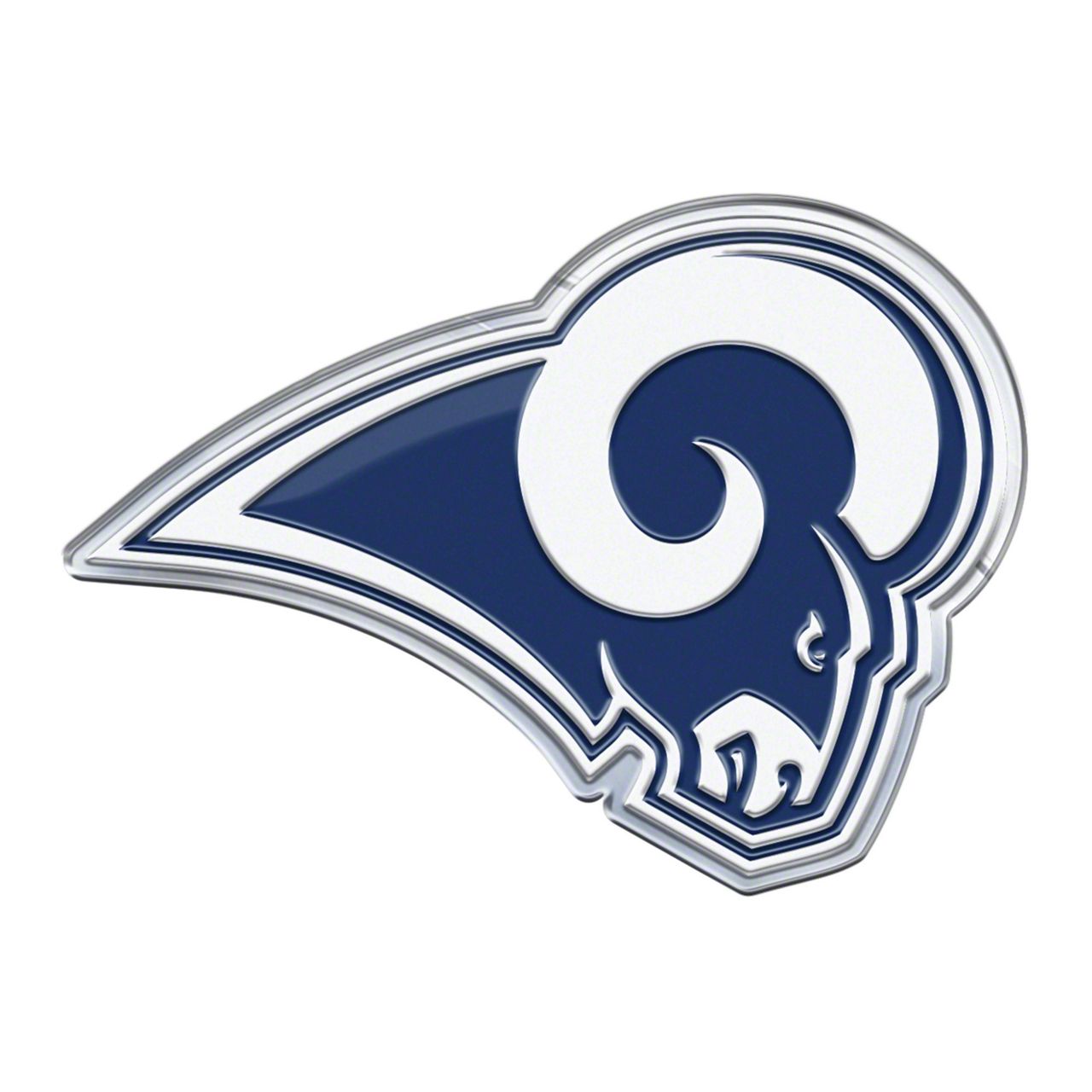 F-350 Super Duty Los Angeles Rams Embossed Emblem; Blue (Universal ...