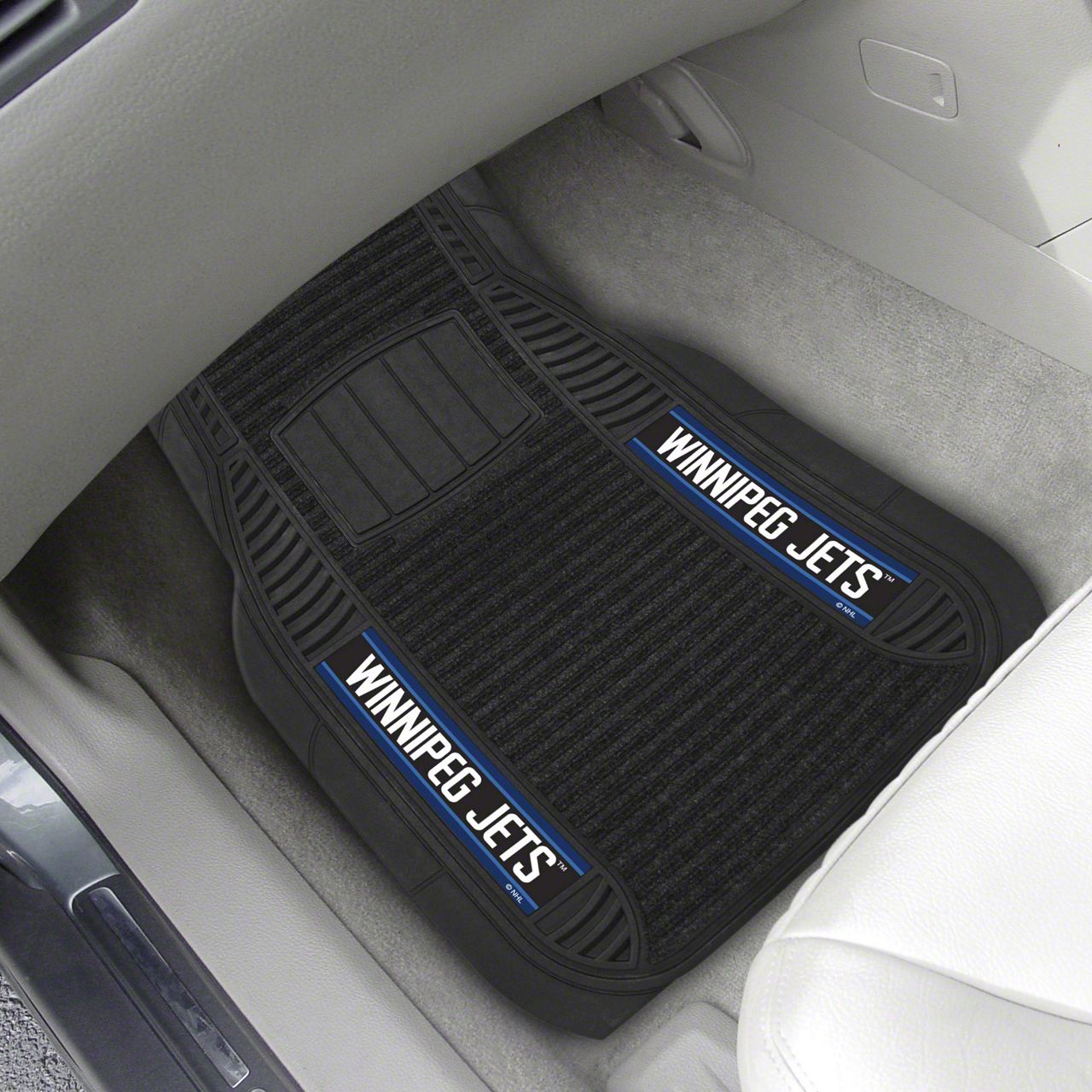 F-350 Super Duty Molded Front Floor Mats with Winnipeg Jets Logo ...
