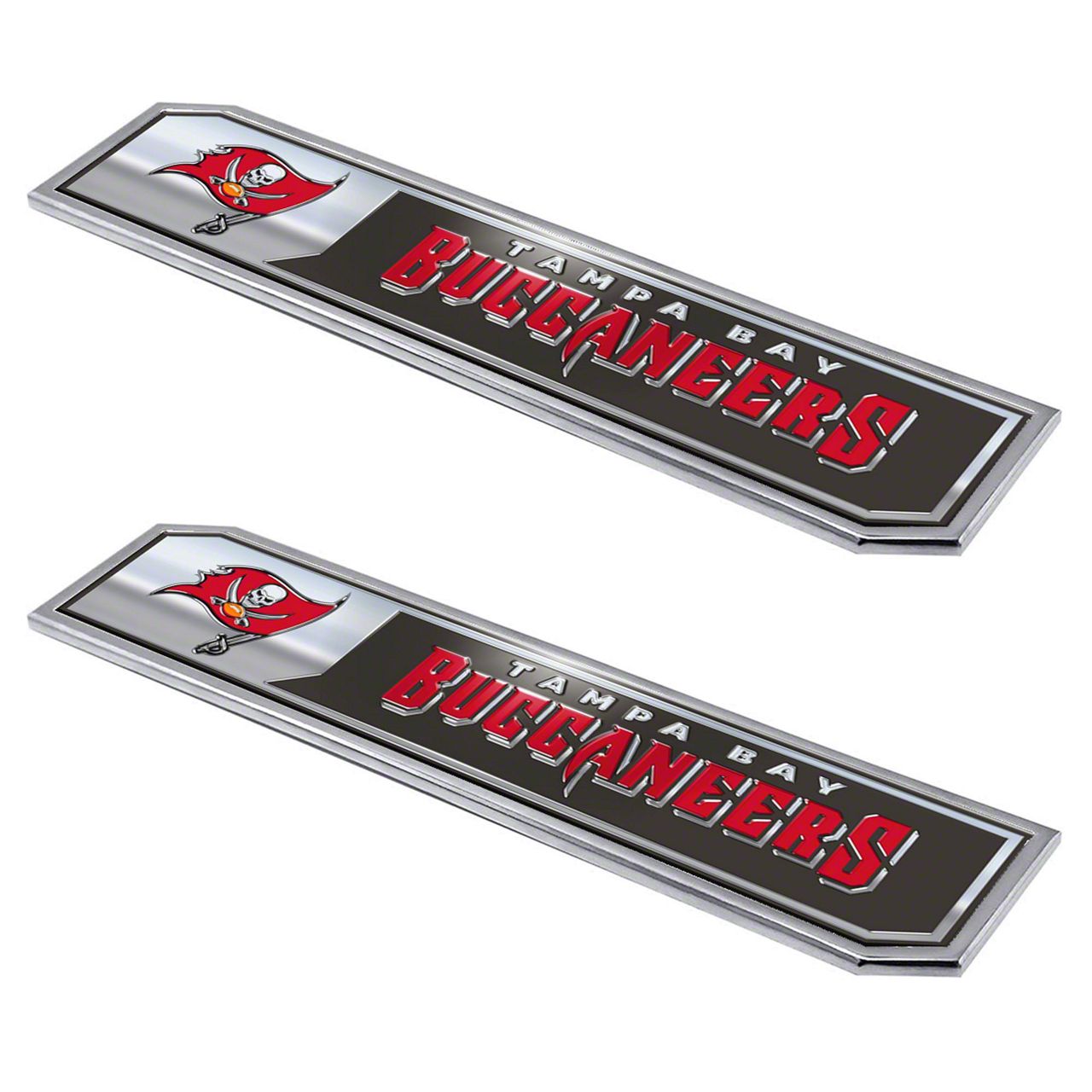 F-350 Super Duty Tampa Bay Buccaneers Embossed Emblems; Black ...