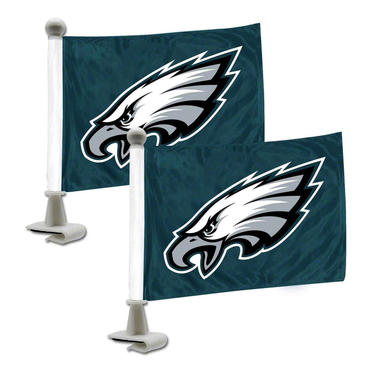 RAM 1500 Ambassador Flags with Philadelphia Eagles Logo; Green ...