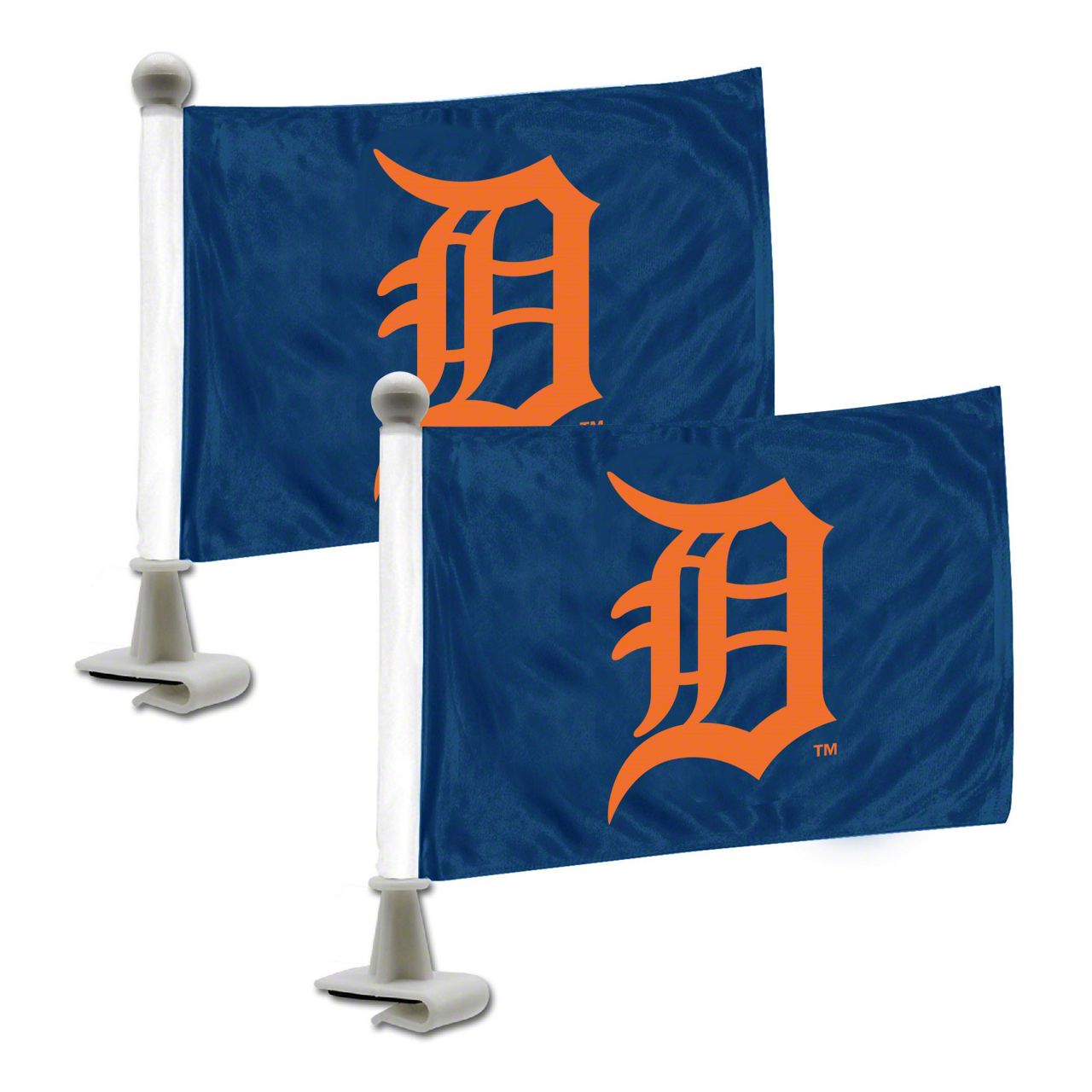RAM 2500 Ambassador Flags with Detroit Tigers Logo; Blue (Universal ...