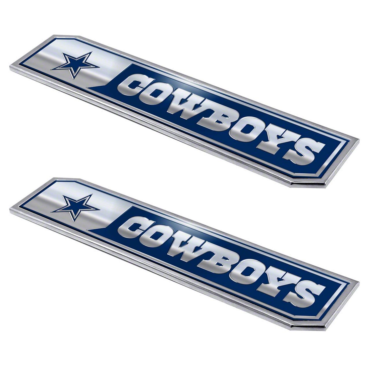 RAM 2500 Dallas Cowboys Embossed Emblems; Blue (Universal; Some ...