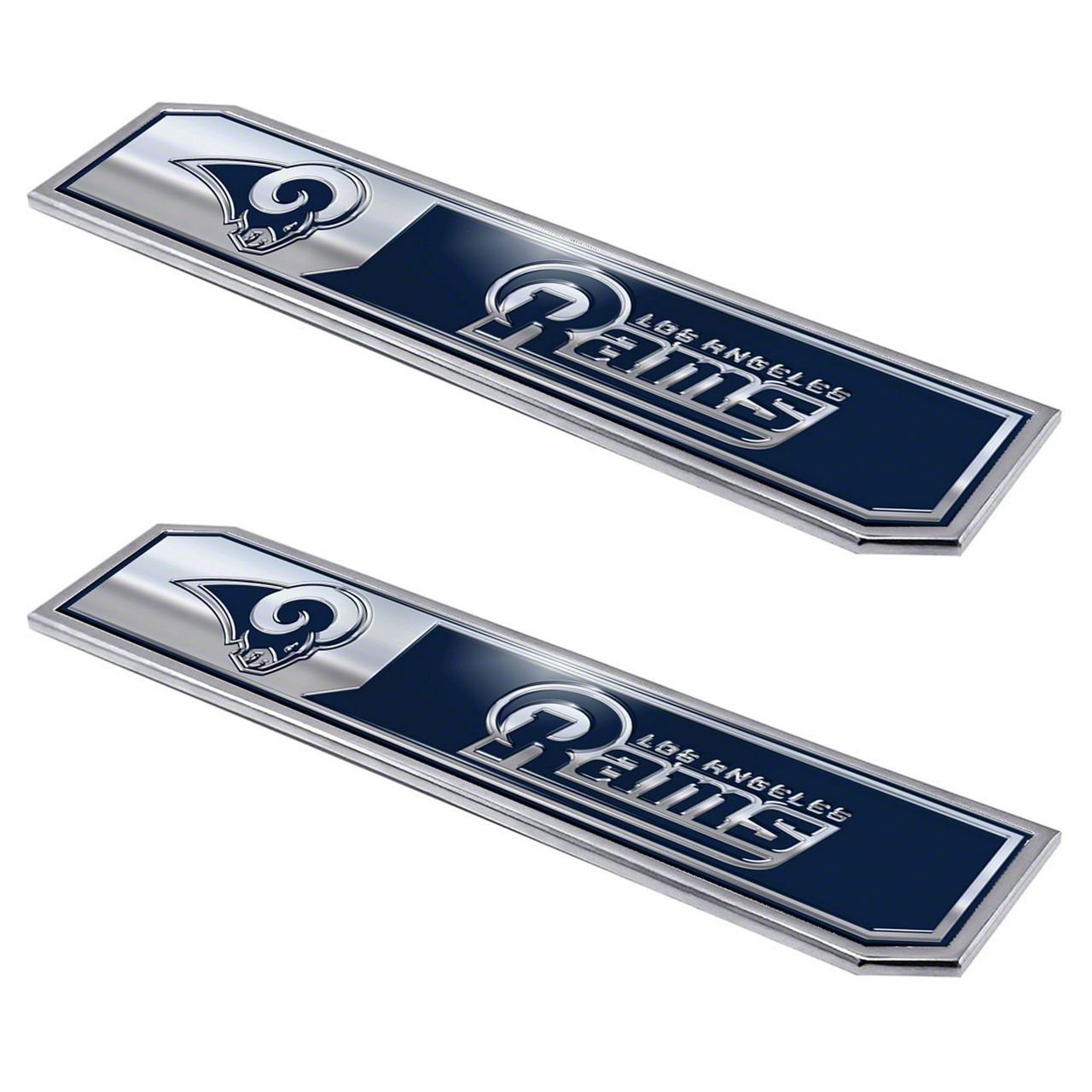 RAM 2500 Los Angeles Rams Embossed Emblems; Blue (Universal; Some ...