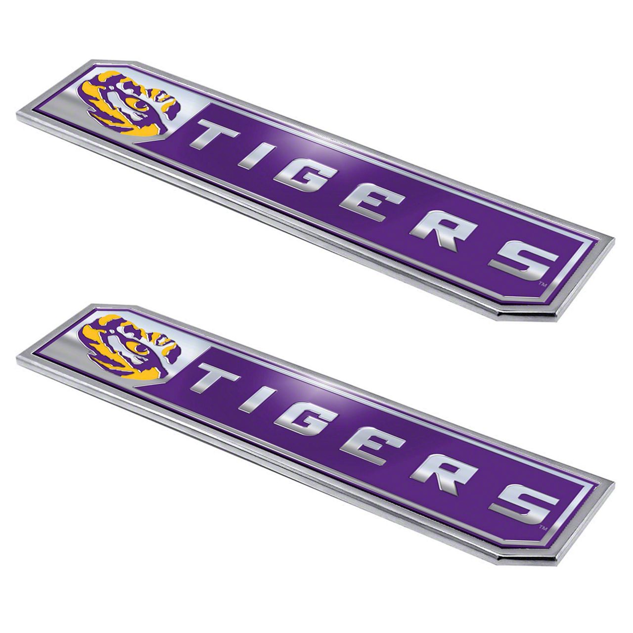 RAM 2500 LSU Embossed Emblems; Purple (Universal; Some Adaptation May ...