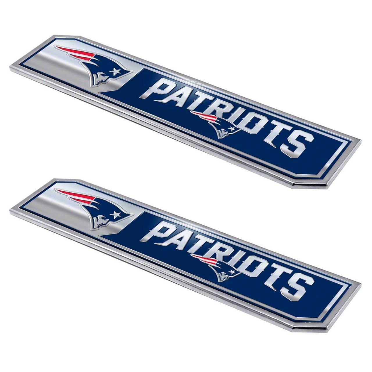RAM 2500 New England Patriots Embossed Emblems; Blue (Universal; Some ...