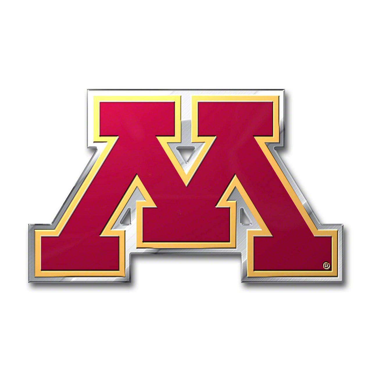 RAM 2500 University of Minnesota Embossed Emblem; Maroon (Universal ...
