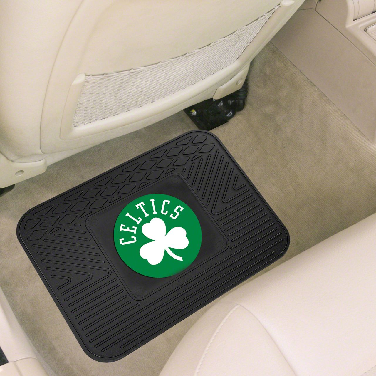RAM 2500 Utility Mat with Boston Celtics Logo; Black (Universal; Some ...