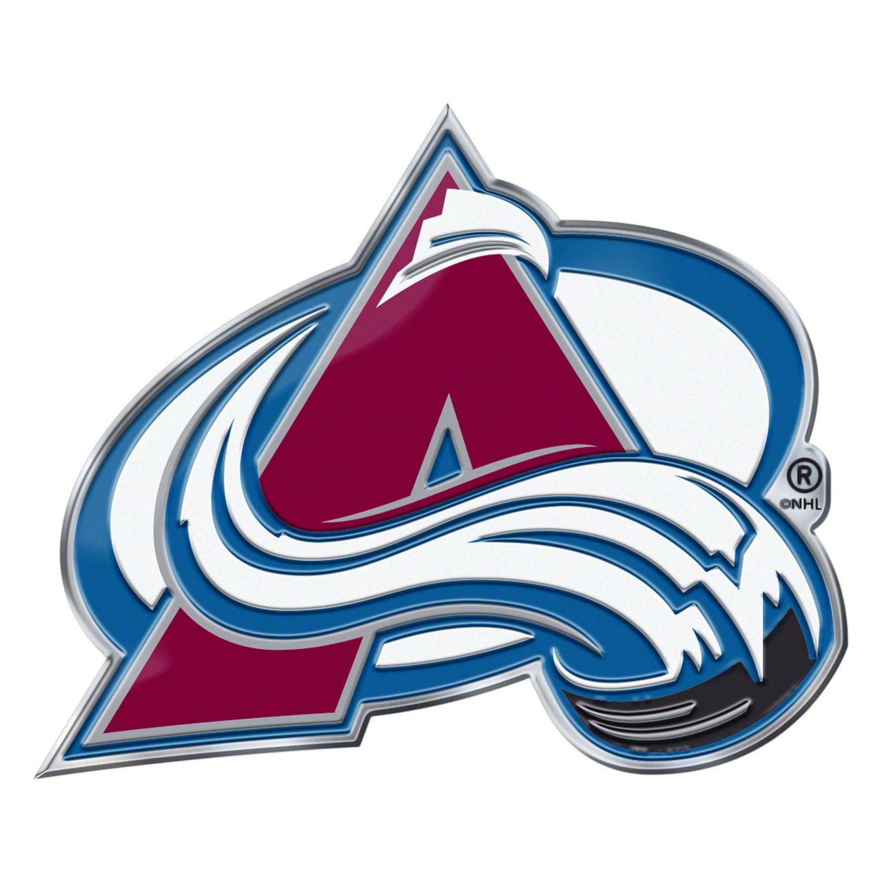 RAM 3500 Colorado Avalanche Embossed Emblem; Burgandy (Universal; Some ...