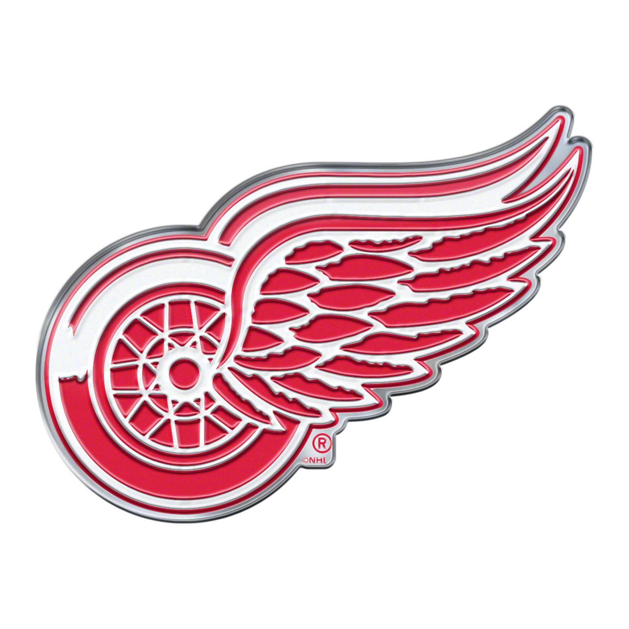 RAM 3500 Detroit Red Wings Embossed Emblem; Red (Universal; Some ...