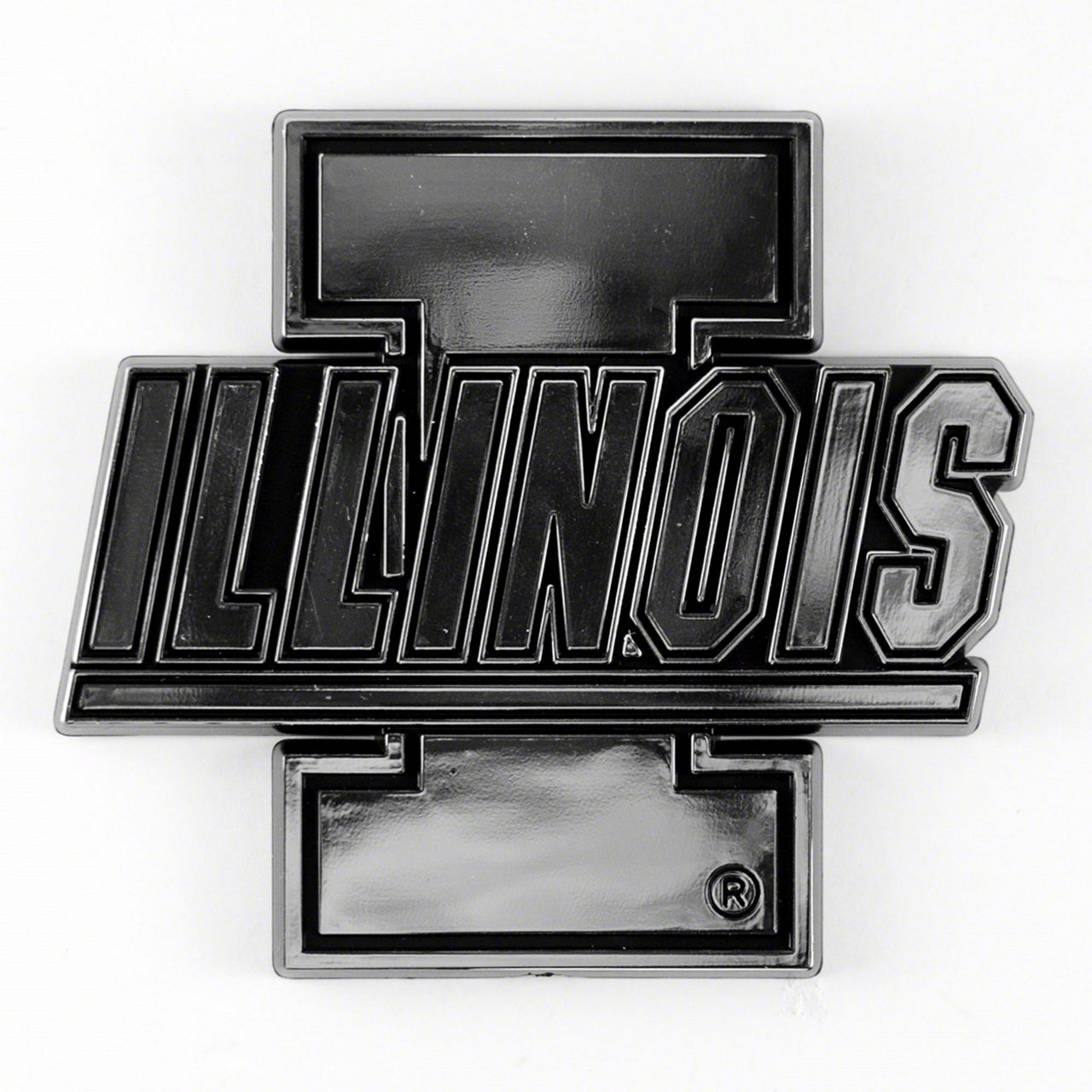 RAM 3500 University of Illinois Molded Emblem; Chrome (Universal; Some ...