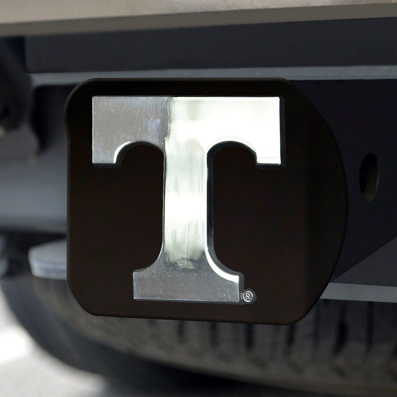 Ranger Hitch Cover with University of Tennessee Logo; Orange (Universal ...