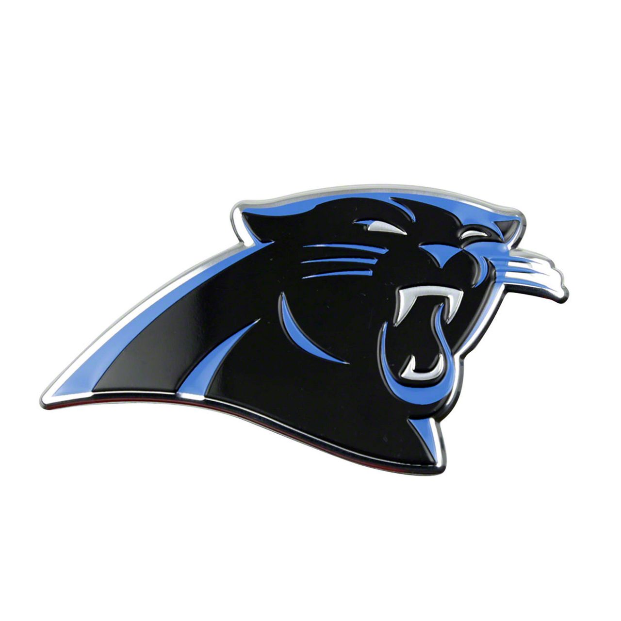 Sierra 1500 Carolina Panthers Embossed Emblem; Black (Universal; Some ...