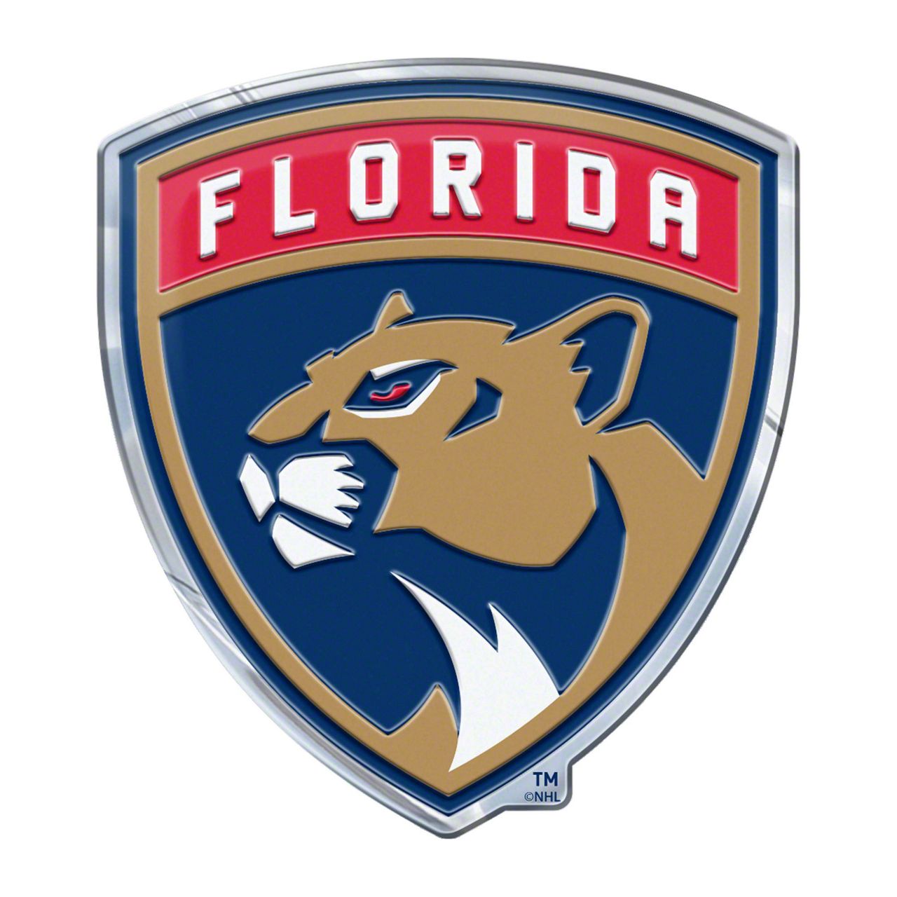 Sierra 2500 Florida Panthers Embossed Emblem; Blue (Universal; Some ...