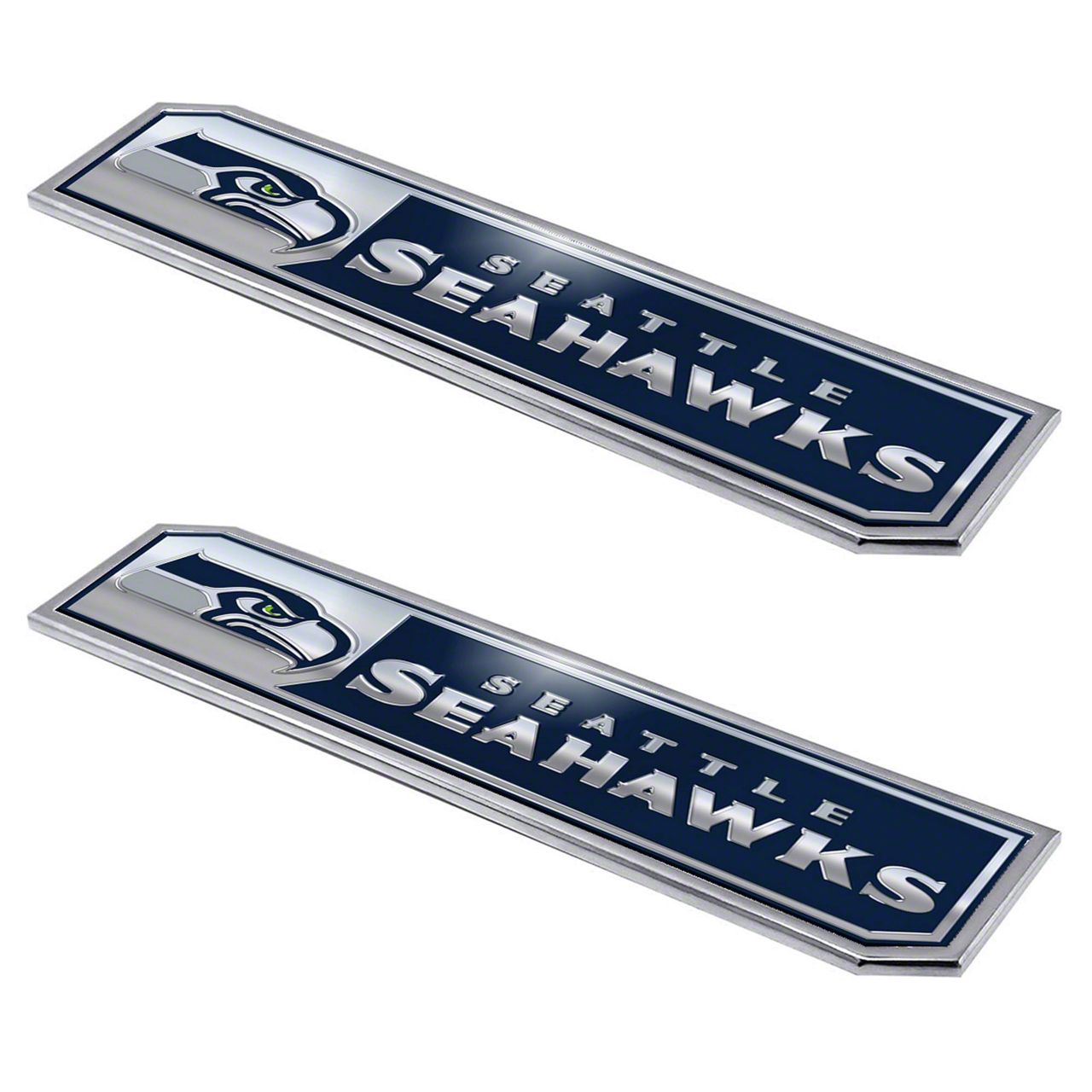 Sierra 2500 Seattle Seahawks Embossed Emblems; Blue (Universal; Some ...