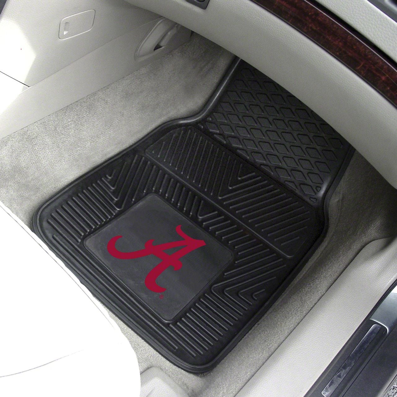 Sierra 2500 Vinyl Front Floor Mats with University of Alabama Logo ...