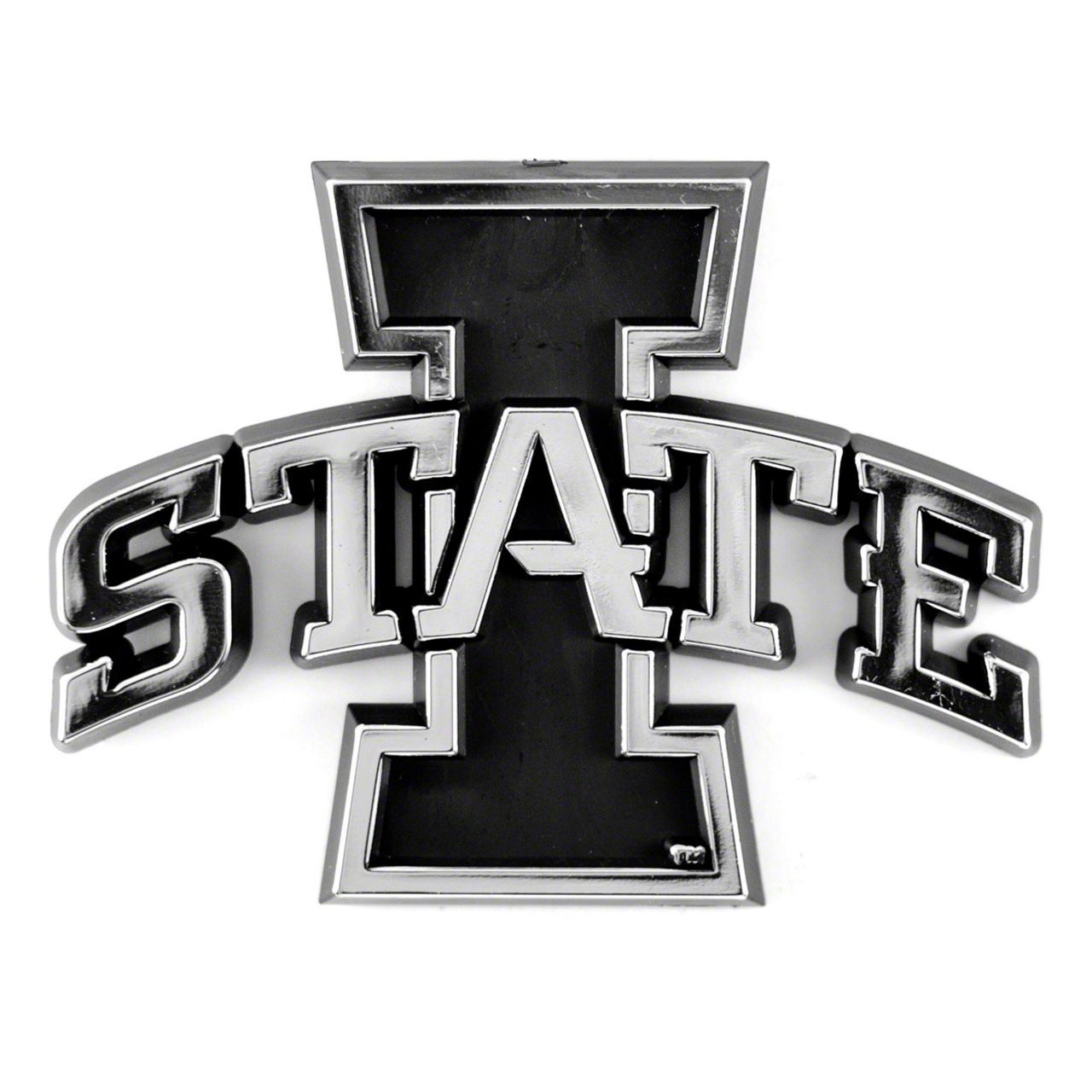 Sierra 3500 Iowa State University Molded Emblem; Chrome (Universal ...