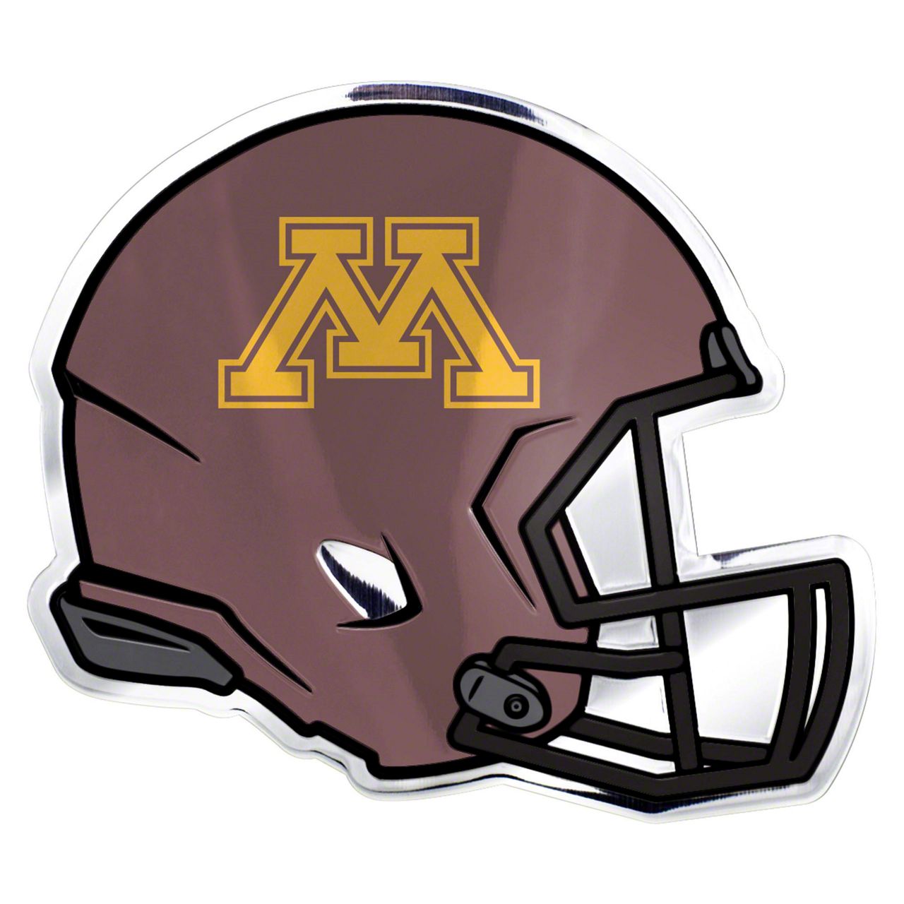 Sierra 3500 University of Minnesota Embossed Helmet Emblem; Gold ...
