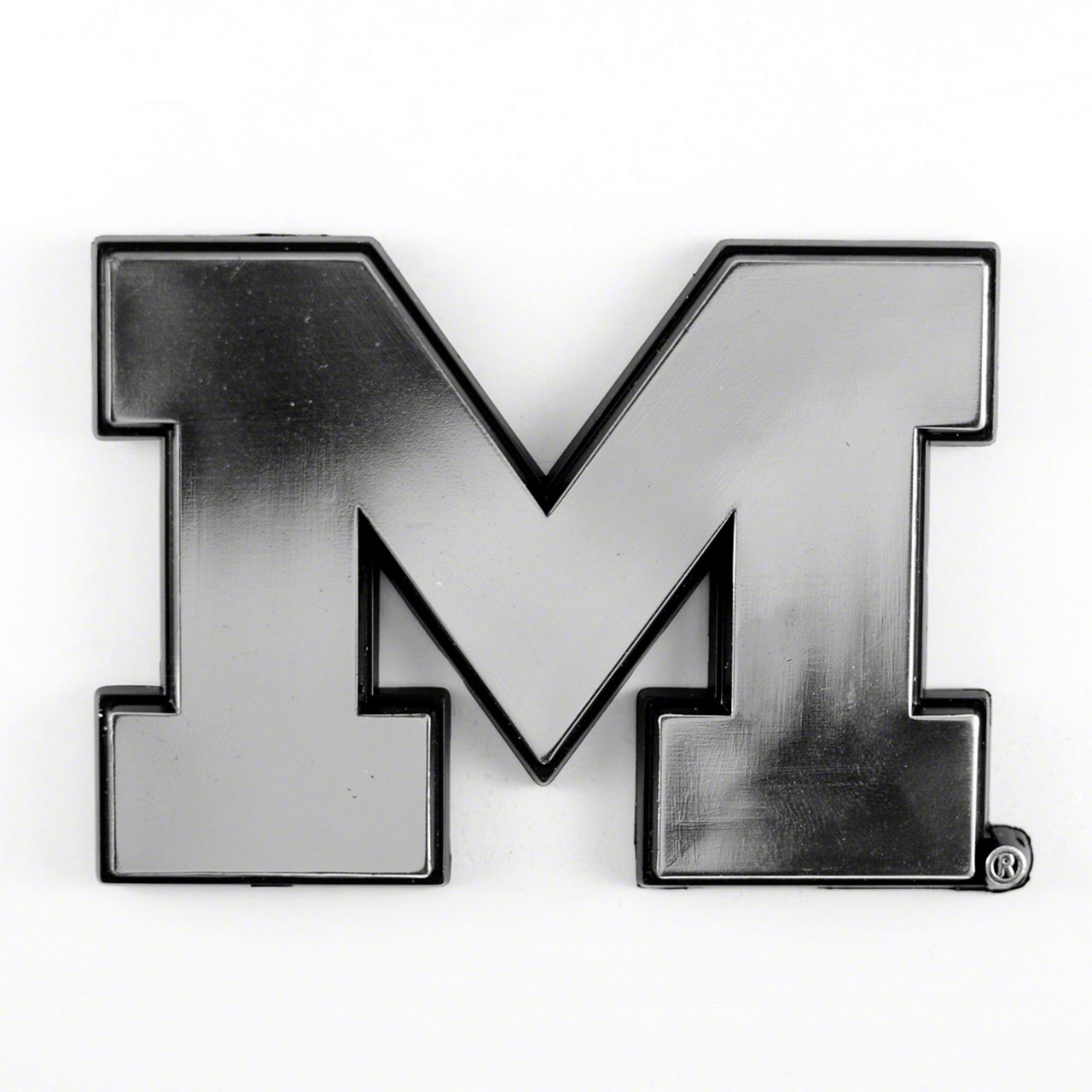 Silverado 1500 University of Michigan Molded Emblem; Chrome (Universal ...